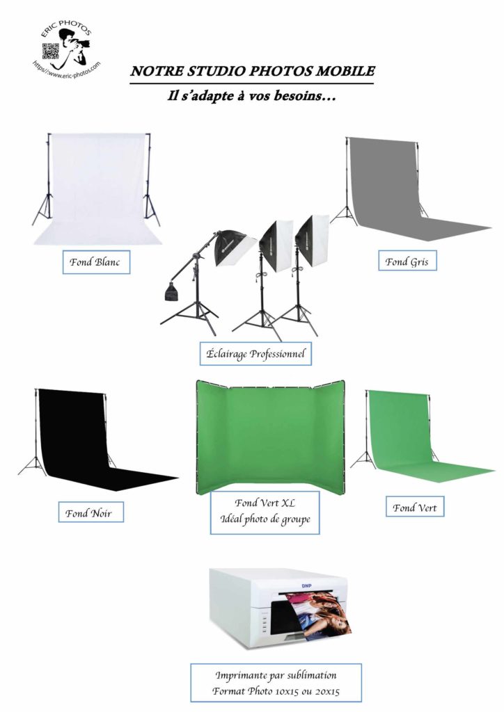 Notre studio mobile - Eric Photos